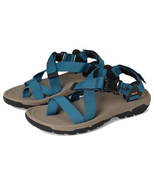 Teva Hurricane Terra Dactyl Sandals 10 D in Blue for Men | Lyst