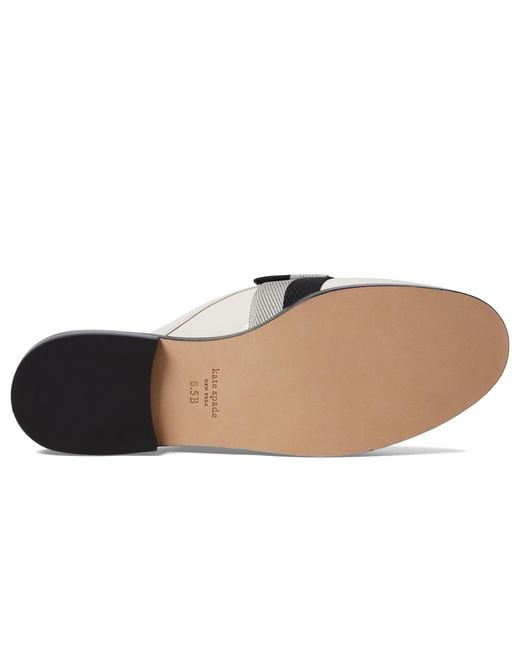 Kate Spade Leandra Mule Loafer in Black | Lyst