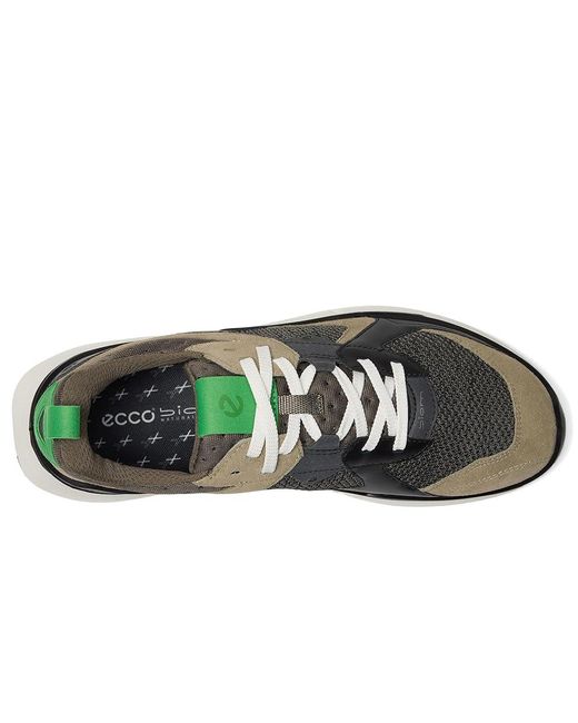 Ecco Biom 2.2 Sport Cross Trainer (Sage Suede/ Tarmac) Shoes in Black ...