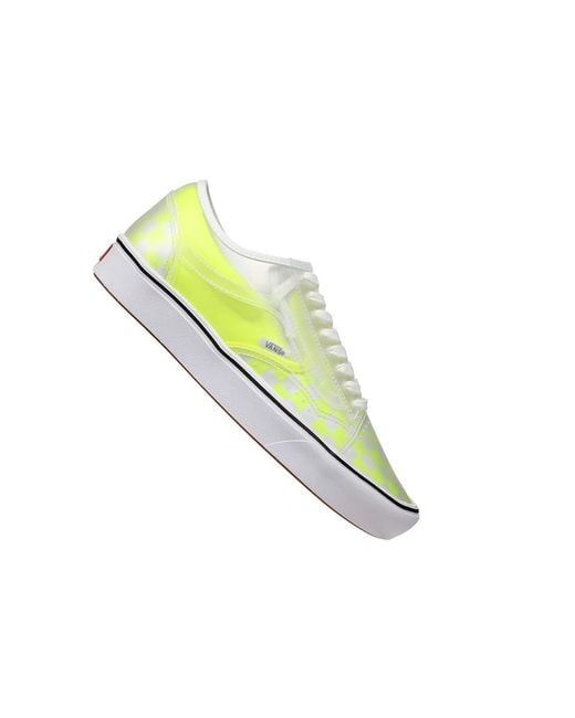 Vans Comfycush Slip-Skool (Safety/True) Skate Shoes in Black | Lyst