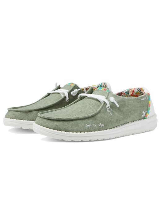 Hey Dude Wendy Boho In Green Lyst