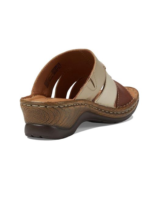Josef Seibel Catalonia 86 Shoes Cognac/Multi Nappa, Leather in Brown | Lyst