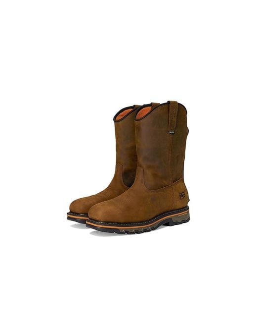 Timberland True Grit Boa Pull-On Composite Safety Toe Waterproof (Earth ...