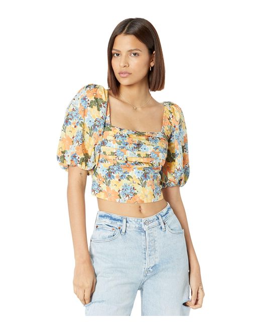 Long Sleeve Square Neck Top Abercrombie | gbareporter.com