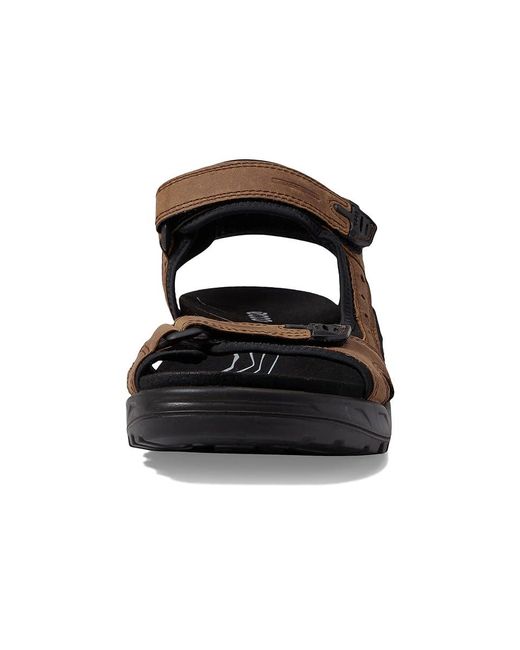 Ecco Yucatan Plus Sandal (Sierra) Shoes in Black for Men | Lyst