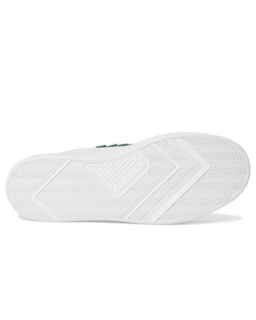 Tory Burch Double T-Howell Ruffle Court Shoes Titanium/Arugula, Leather ...