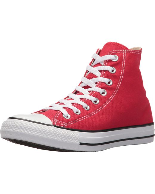 Converse Canvas Chuck Taylor in Red - Save 36% - Lyst