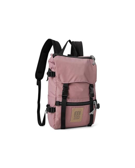 Topo Rover Pack Mini (Rose) Backpack Bags in Black | Lyst
