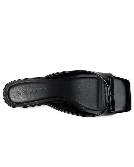 Steve Madden Meme Sandals, Canvas/Rubber in Black | Lyst