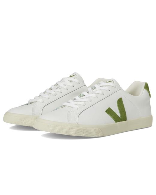 Veja Esplar Logo Shoes, Leather in White for Men | Lyst