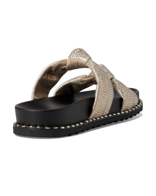 Jessica Simpson Caralyna Studded Knot Sandals Sandals, Manmade in Black ...