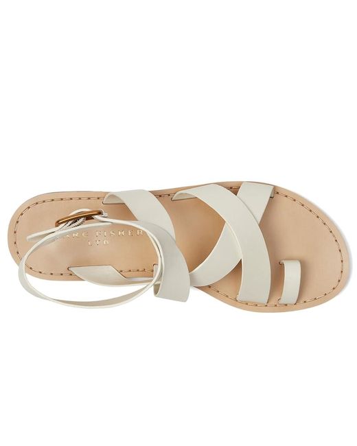 Marc Fisher Lollie Dress Sandals in Metallic | Lyst