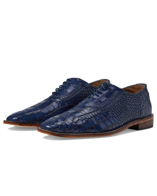 Stacy Adams Riccardi Lace-up Oxford in Blue for Men | Lyst