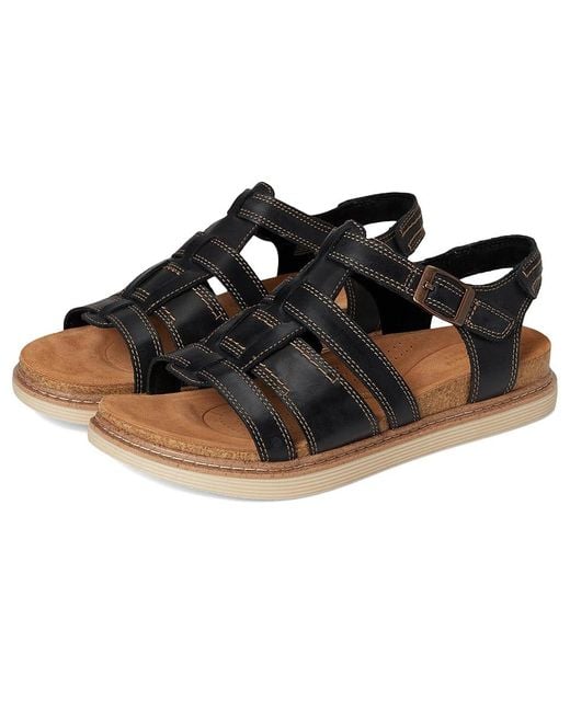 Clarks Arwell Sun Sandals 11 C in Black | Lyst