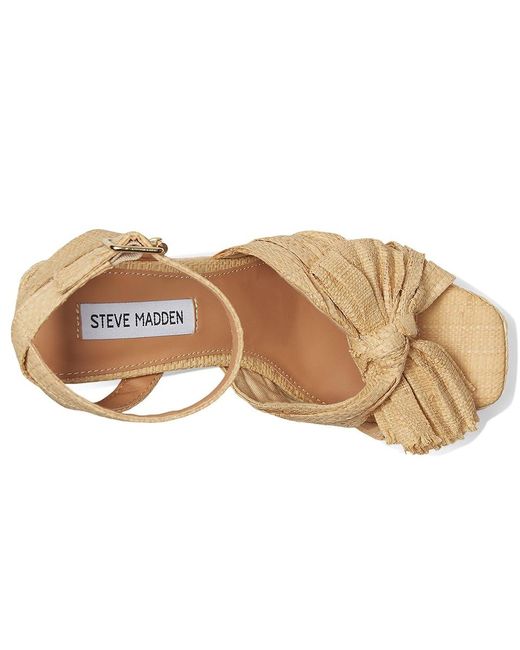 Steve Madden Romey High Heels in Metallic | Lyst