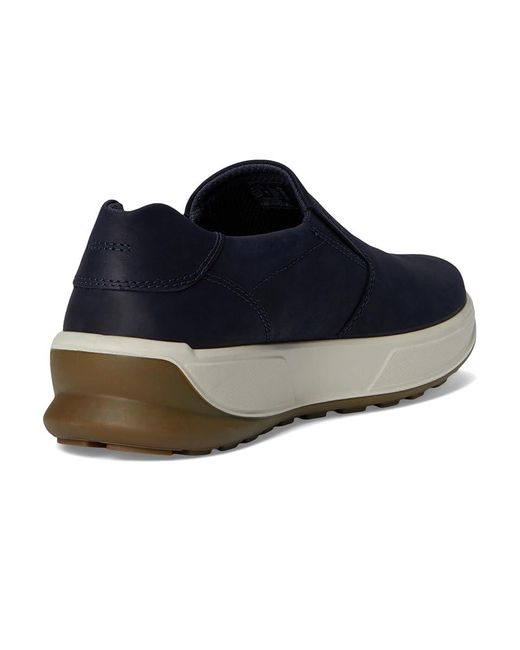 Ecco Byway 2.0 Slip On Sneaker Lace-Up Boots, Leather in Blue for Men ...