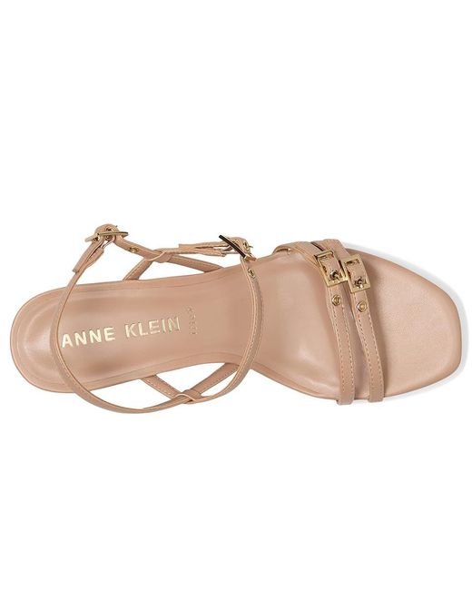 Anne Klein Mackenzie Wedge Shoes, Leather in Black | Lyst