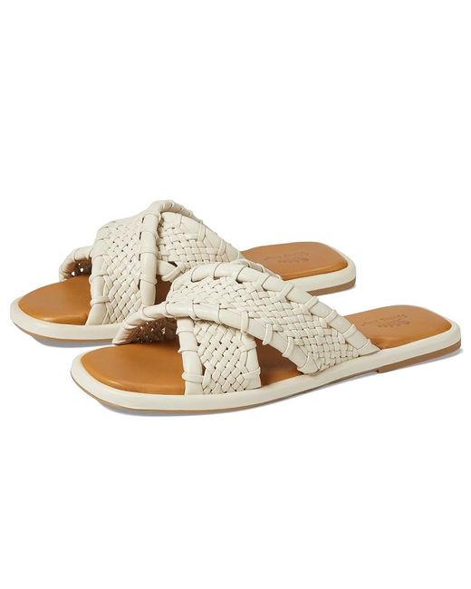 Spring Step Montauk (Ivory) Sandals in Metallic | Lyst