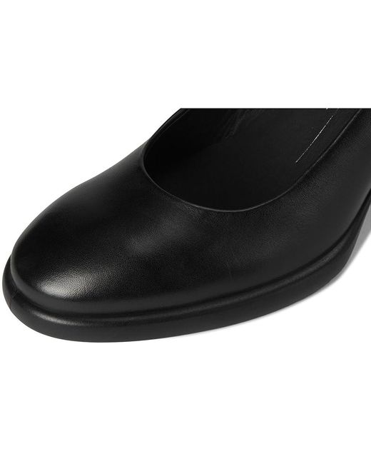 Ecco Sculpted Lx 55 Mm Pump Shoes, Leather/Rubber in Black | Lyst