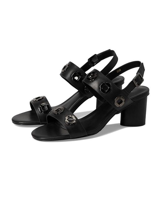 Vaneli Livana Sandals 4 M (B) Leather in Black | Lyst