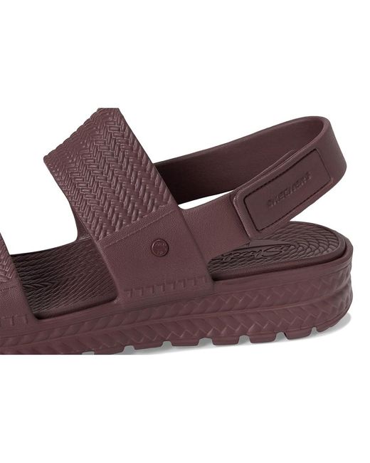 Skechers Foamies Arch Fit Footsteps in Brown | Lyst