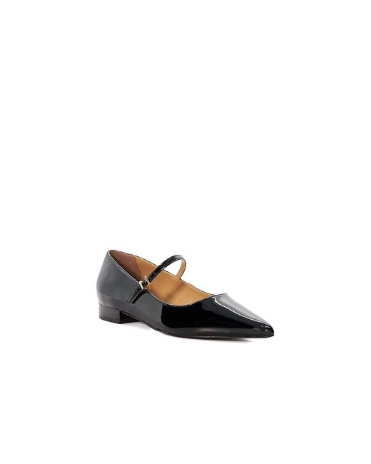 Dune Hastas ( Patent) Flat Shoes in Black | Lyst