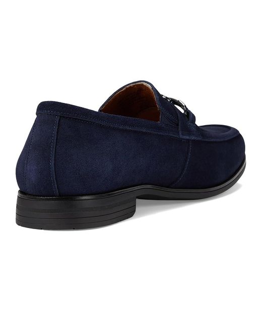 Stacy Adams Ravelle Moc Toe Bit Slip-On ( Suede) Lace Up Wing Tip Shoes ...