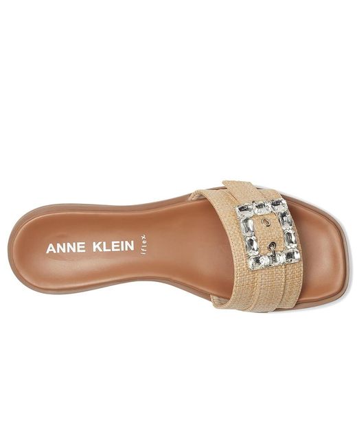 Anne Klein Capara Wedge Shoes, Rubber | Lyst