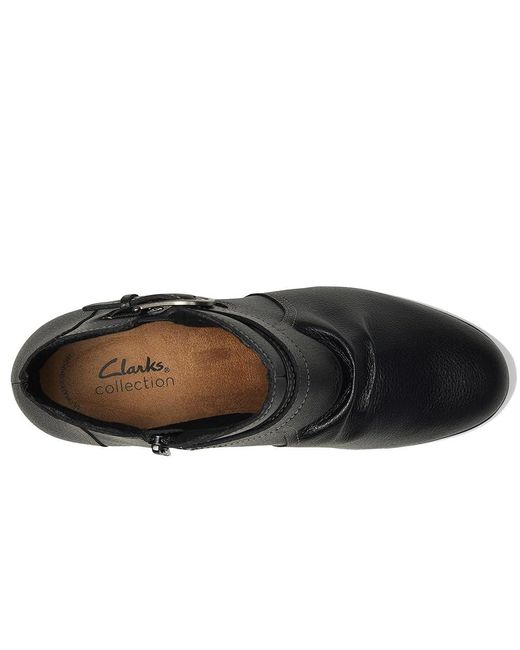 Clarks Emily2 Opale Bottinefemme Loafer Chaussures En Cuir Bleu Marine ...