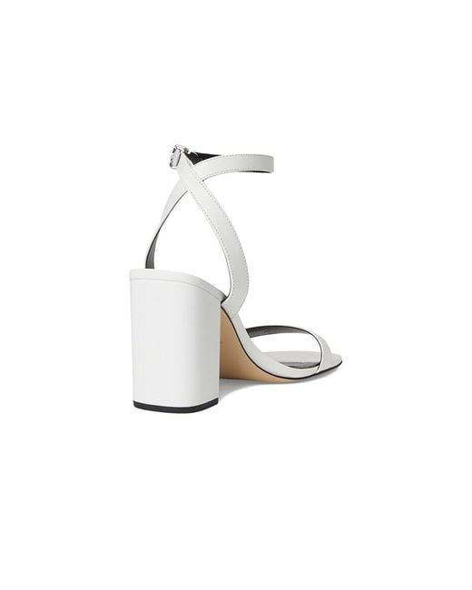 MICHAEL Michael Kors Merriam Block Heel Sandals, Leather/Rubber in ...