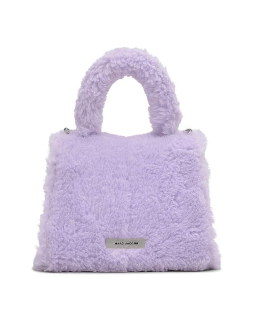 Marc Jacobs The Teddy St. Marc Mini Top-handle in Purple | Lyst