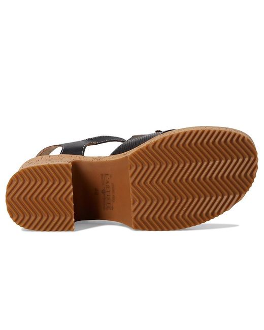 Spring Step Halena Wedge Shoes, Leather in Black | Lyst