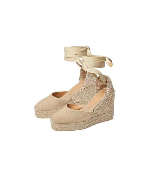 Castañer Carina 80 (Sand) Sandals in Natural | Lyst