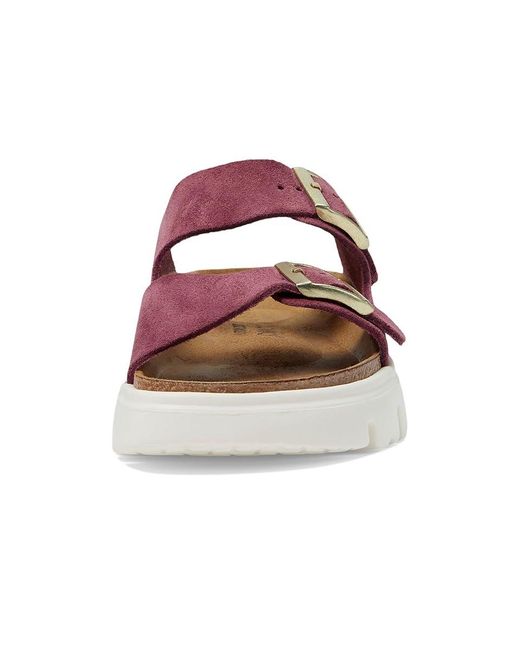 Birkenstock Papillio By Arizona Chunky Platform Sandal (Berry Crush ...