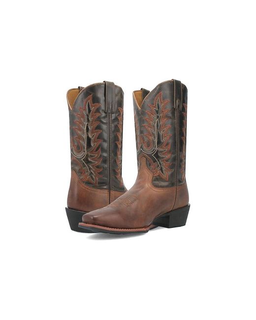 Laredo Kent (Rust 1) Cowboy Boots in Black for Men | Lyst