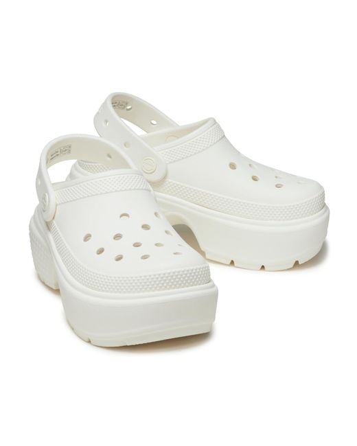 Crocs™ Stomp Clog in White | Lyst