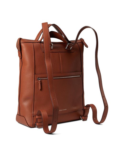 Cole Haan Grand Ambition Large Convertible Backpack in Brown | Lyst