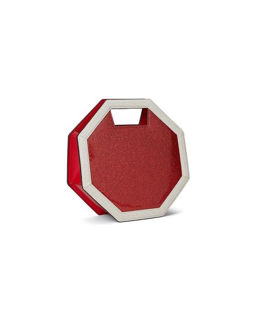 Kate Spade Glitter Patent Crossbody Bag in Red | Lyst