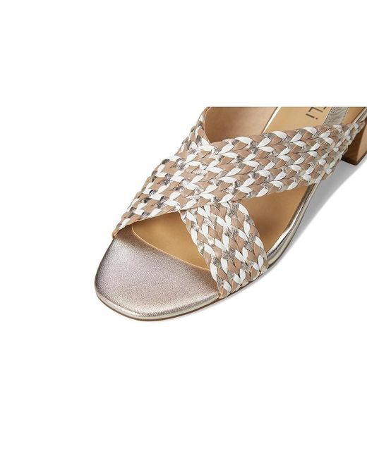 Vaneli Cadmus Sandals 9.5 M (B) Leather in Metallic | Lyst