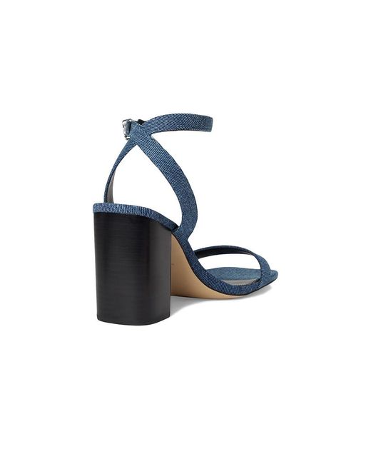 MICHAEL Michael Kors Merriam Block Heel Sandals, Leather/Rubber in ...
