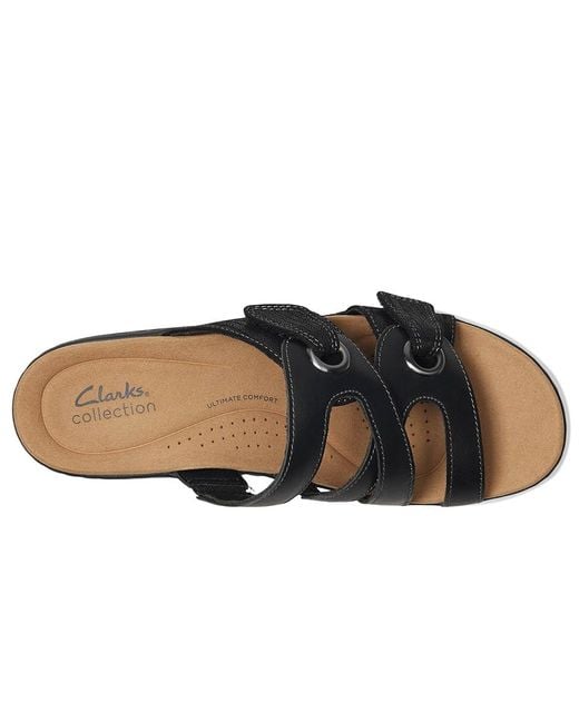 Clarks Merliah 2 Cove Sandals 9 B in Black | Lyst