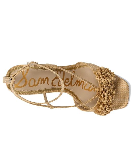 Sam Edelman Phoebe Sandals, Rubber in Black | Lyst