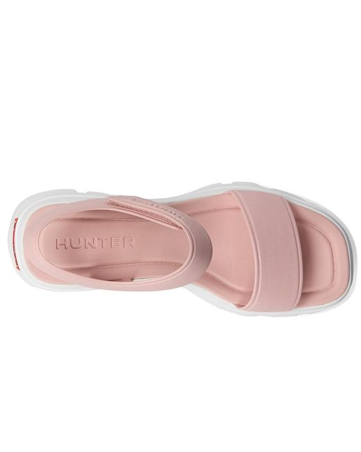 HUNTER Abel Sandals, Synthetic in Pink | Lyst