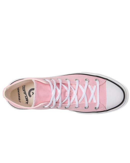 Converse Chuck Taylor All Star Lift Double Stack Lace-Up Boots Light ...