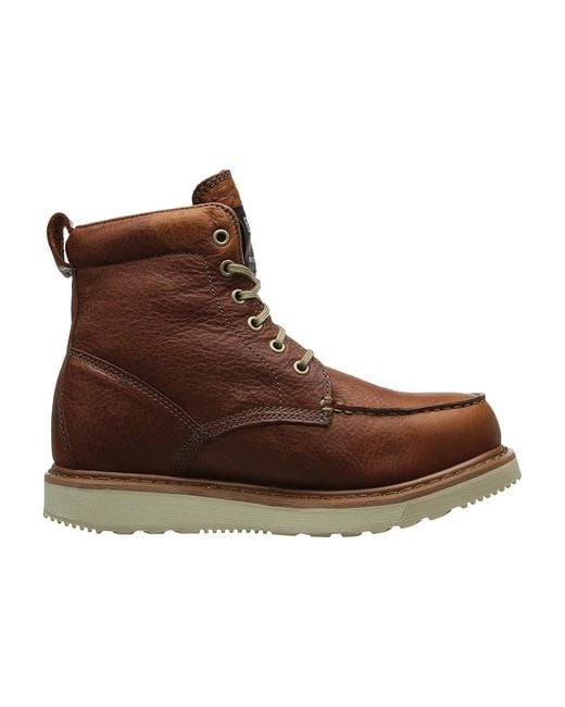 Timberland Pro Wedge 6 Inch Moc Soft Toe Work Lace-Up Boots 11 D in ...