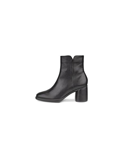 Ecco Sculpted Lx 55 Mm Ankle Boot Boots/Smooth Leather in Black | Lyst