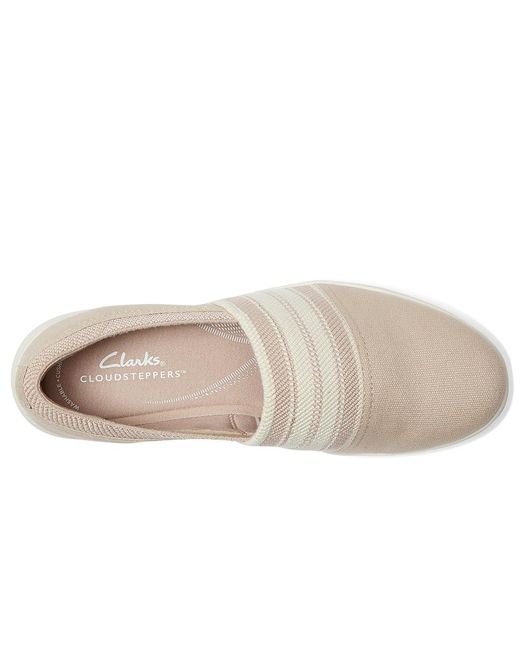 Clarks Breeze Sky Mist Flat Shoes 10 A in White | Lyst