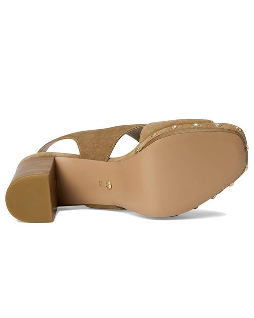 Pelle Moda Ambree Dress Sandals, Leather in Natural | Lyst