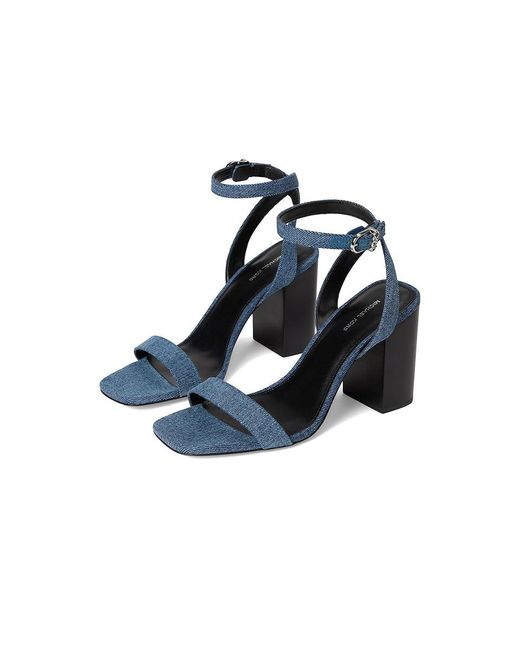 MICHAEL Michael Kors Merriam Block Heel Sandals, Leather/Rubber in ...