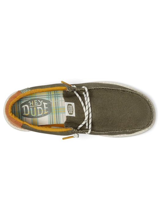 Hey Dude Wally Break Hey Day () Lace-Up Boots in Green for Men | Lyst